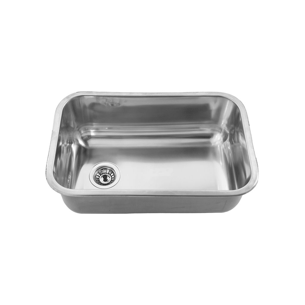 Bachas Cocina Mi Pileta 410p Acero Inoxidable 60x37x24 Color Plateado ...